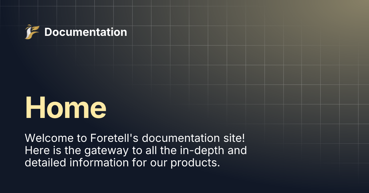 Home | Documentation